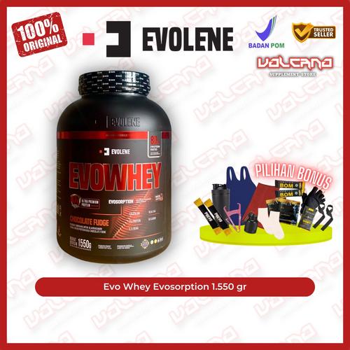 Jual Evolene Evo Whey Evosorption 1550 gr 50 serving Evosorb protein ...