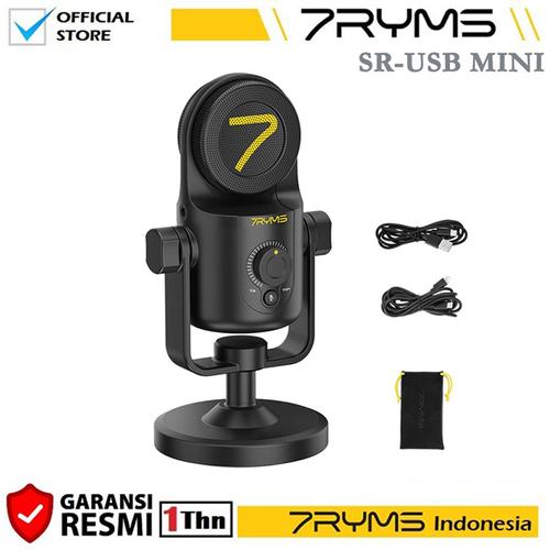Promo 7RYMS SR-USB MINI USB Cardioid Condenser Mic Microphone Zero Latency Cicil 0% 3x - Jakarta ...