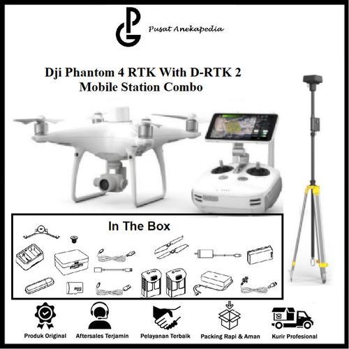 Jual Dji Phantom 4 RTK (EU) With D-RTK 2 Mobile Station Combo - Dji ...