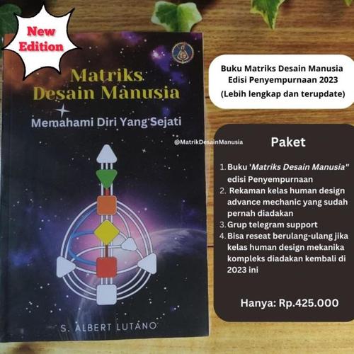 Jual Buku Matriks Desain Manusia - Human Design Indonesia - Human ...
