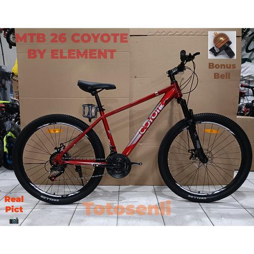 Jual sepeda gunung MTB ELEMENT COYOTE 26 inch 3x7speed // 21speed -hi ...