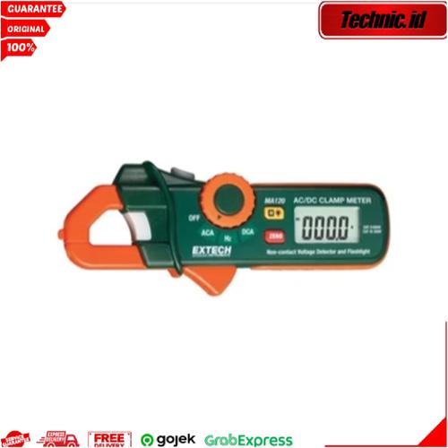 Jual Alat Ukur Arus Listrik Extech Clamp Meter 200a Ac/dc + Ncv Ma120 ...
