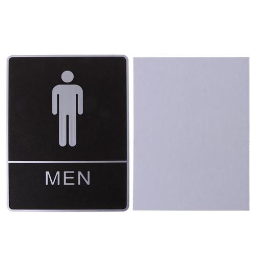 Jual Premium Logo Pintu Toilet Sign Tanda Toilet Bahan ABS Sign Label ...
