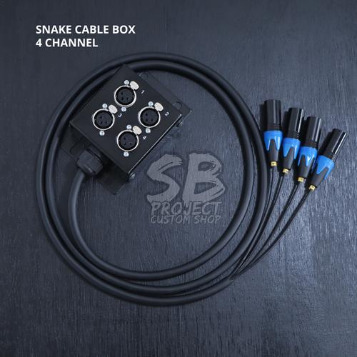 Jual KABEL SNAKE 4 CHANNEL BOX - 8 METER - Kota Bekasi - SB Project ...