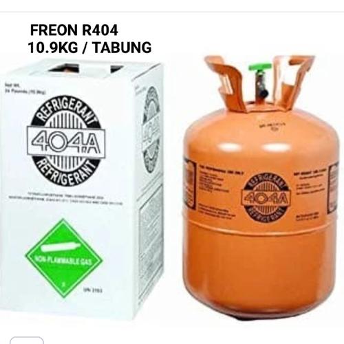Jual FREON R404A MERK REFRIGERANT ISI 10.9KG - Kota Bekasi ...