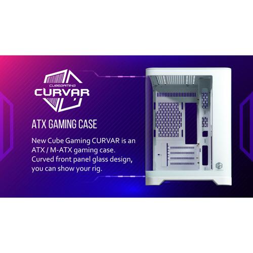 Jual Cube Gaming Curvar Black Case - Kota Samarinda - MaxcomSMD | Tokopedia