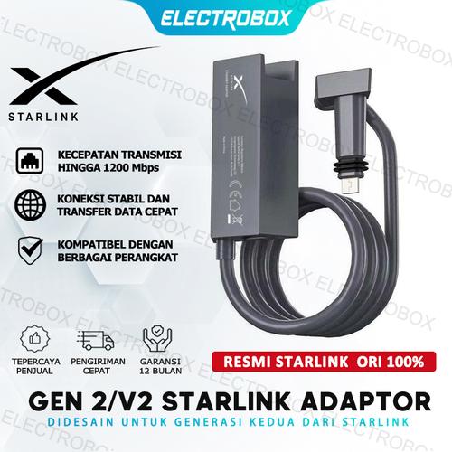 Jual Starlink Ethernet Original Adapter Untuk Starlink Gen 2 LAN ...