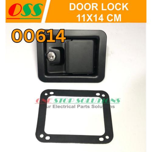 Jual DOOR LOCK / DOORLOCK HITAM BESI SEDANG GENSET PANEL 11x14 CM ...