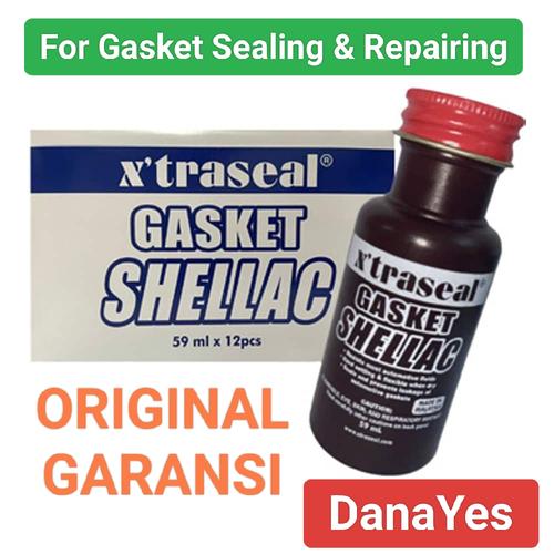Jual Lem Packing Shellac Xtraseal Indian Head Gasket Shellac Compound ...