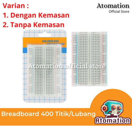 Promo Breadboard Project Board Protoboard Mini Kecil Solderless MB-102 ...