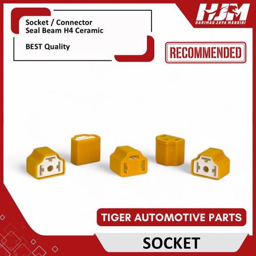 Promo Socket Seal Beam H4 Ceramic - Soket Rumah Bohlam Lampu Keramik ...