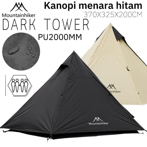 Jual Tenda kemah seri Mountainhiker Black Tower, tenda tidur, tenda ...
