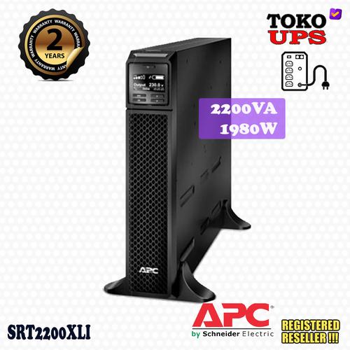Promo UPS APC SRT2200XLi 2200VA 1980W Smart UPS Online - Unit Cicil 0% ...