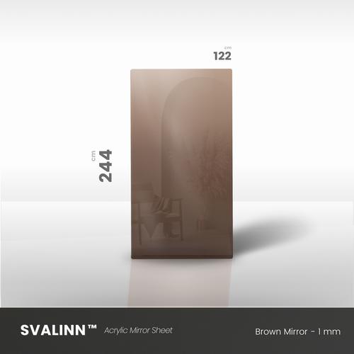 Promo SVALINN - 122 x 244 cm Reflective Acrylic Mirror - Akrilik ...