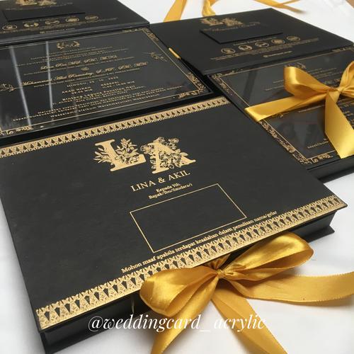 Jual Undangan akrilik VIP dengan Hardbox - Jakarta Barat - Weddingcard ...