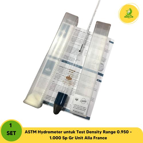 Jual Hydrometer ASTM untuk Test Density Range 0.950 - 1.000 Sp Gr Unit ...