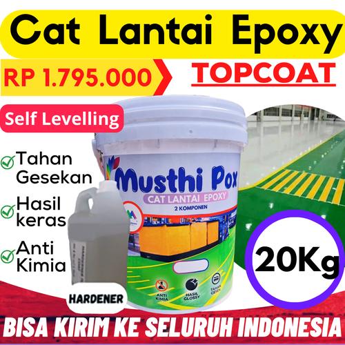 Jual Banting Harga Cat Lantai Topcoat Epoxy 20Kg Musthipox Kualitas ...
