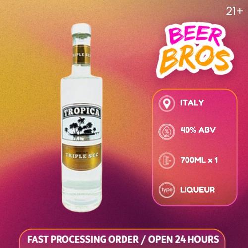 Jual Tropica Triple Sec Liqueur 700ml - Jakarta Barat - BEER BROS ...