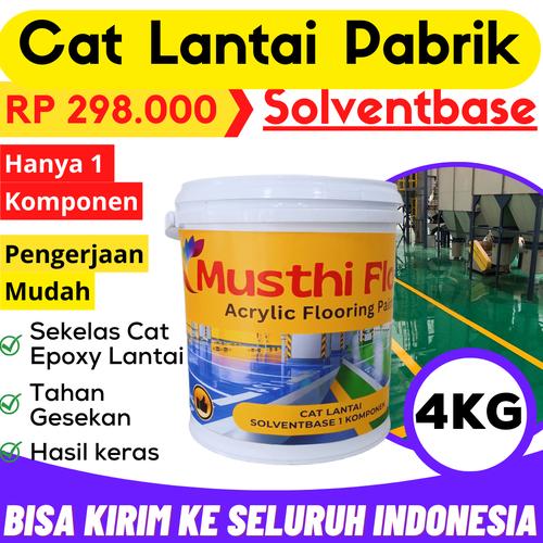 Jual Cat Lantai Pabrik Cat Lantai Gudang Solventbase Sekelas Epoxy 5Kg ...