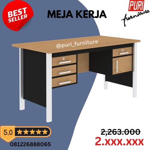Jual meja kantor kerja belajar kaki besi EXPO MTM 3002 (FR202) - Kota ...