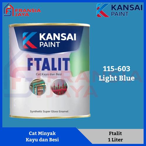 Jual Kansai Ftalit 1 Kg KF 603 Light Blue Cat Minyak Besi dan Kayu ...