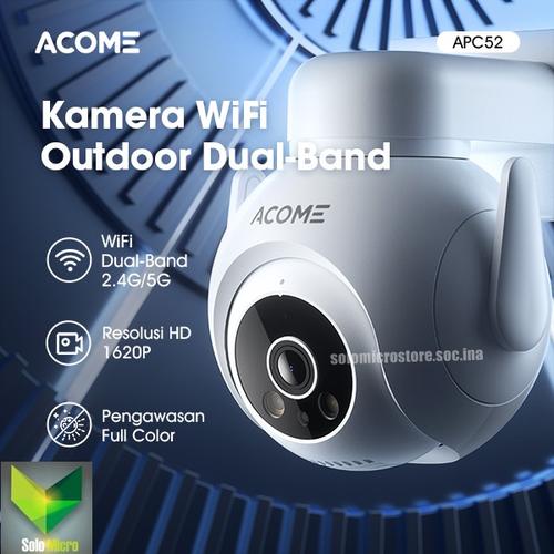 Jual ACOME IoT APC52 Kamera Ip Cam Camera CCTV WiFi Outdoor IP65 Tahan Air Full HD - Kota ...