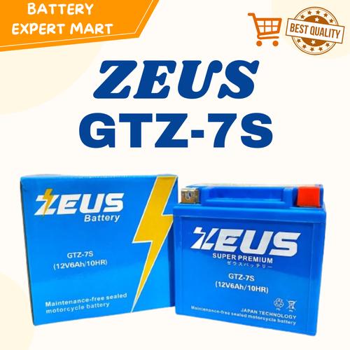 Jual Aki Motor Zeus Verza 150 Megapro GTZ7S/ GTZ6V/ KTZ6V Aki Kering ...