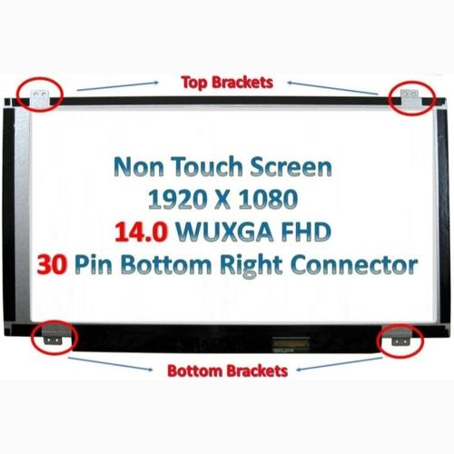Jual LED LCD Laptop Lenovo Z40-70 B140HTN01.6 14.0 inch 30 Pin Full HD ...
