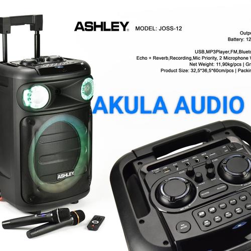 Jual Portable Wireless Speaker Ashley JOSS 12 Original - Jakarta Barat - Akula Audio | Tokopedia