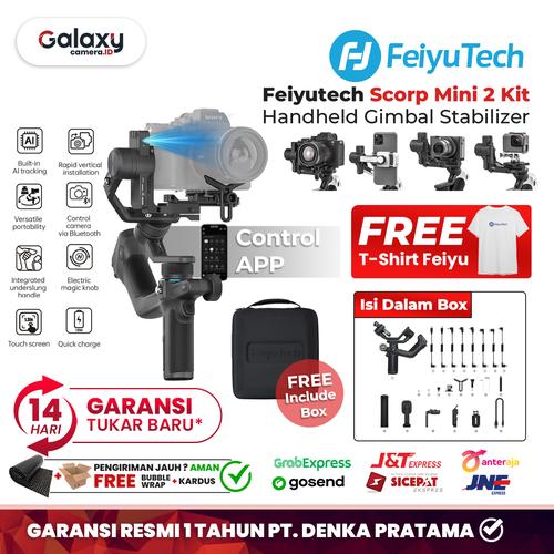 Promo Feiyu SCORP Mini 2 Combo Kit Gimbal Stabilizer Camera ...