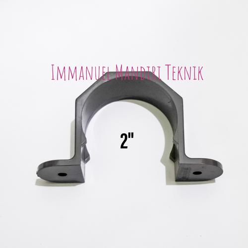 Jual Klem pipa pvc 2 inch merk SCG / Pipe clamp / Klem pipa SCG 2 in ...