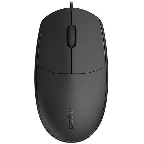 Jual Rapoo - Wired Optical Mouse N100C Black - Kota Pekanbaru - dizz ...