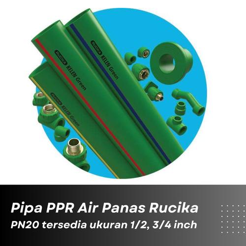 Jual Harga Pipa PPR MURAH! PPR PN 20 Pipa Air Panas 1/2 inch 3/4 inch ...