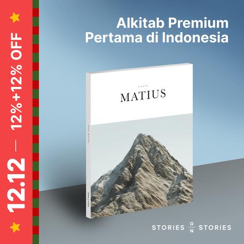 Promo Alkitab Premium Injil Matius Buku Bahasa Indonesia Stories on ...