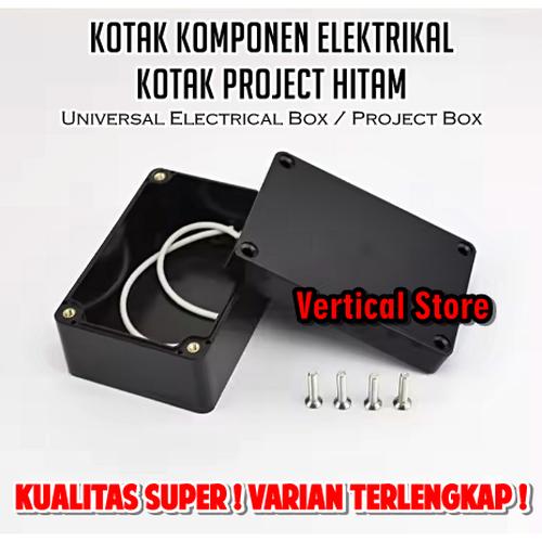 Jual Box Komponen Kit Listrik / Kotak Hitam Elektrikal X2 / Casing ...