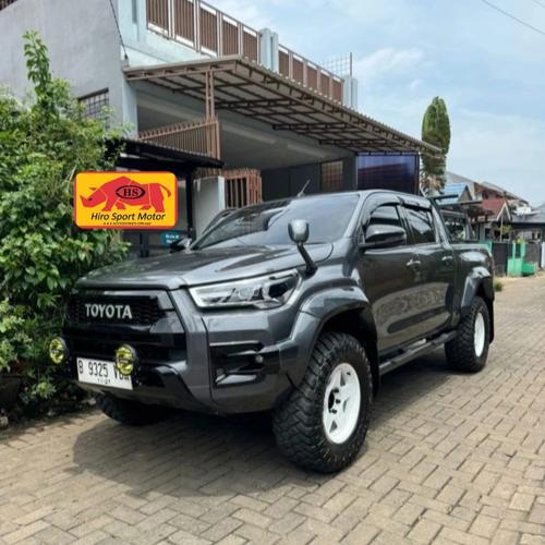 Jual over fender hilux rocco / revo GR model lebar original plastik ABS ...