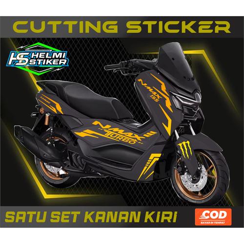 Jual CUTTING STICKER/STRIPING MOTOR NMAX TURBO 2024 LIS VARIASI STIKER ...