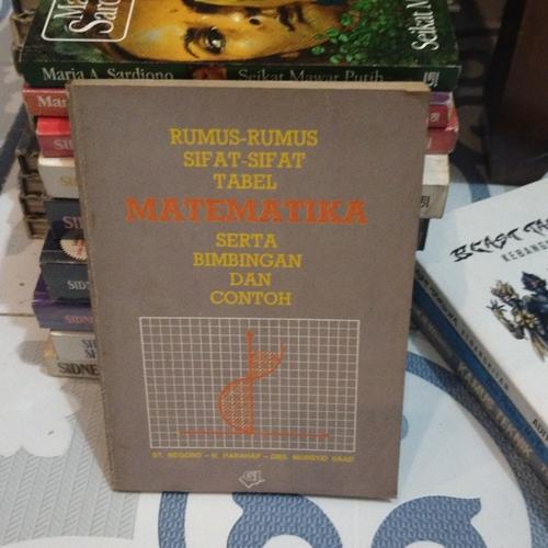 Jual RUMUS RUMUS SIFAT- SIFAT TABEL MATEMATIKA SERTA BIMBINGAN DAN ...