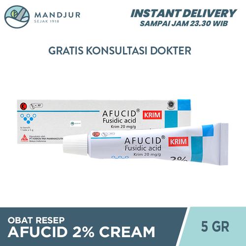 Jual Afucid 2% Cream 5 g / Kulit / Infeksi / Bisul - Jakarta Pusat ...