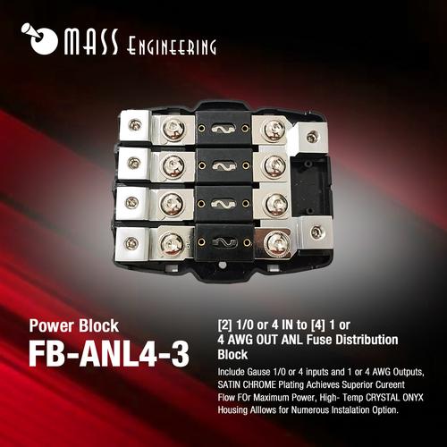 Jual Mass Engineering FB-ANL-4-3 Fuse Distribution Block - Kota ...