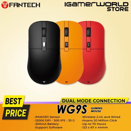 Jual Fantech Kanata WG9 Wireless Two Mode Gaming Mouse - Kanata, Black ...