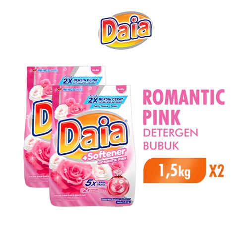 Jual Daia Deterjen Bubuk Romantic Pink 1.6 kg x 2 pcs - Kota Bekasi ...