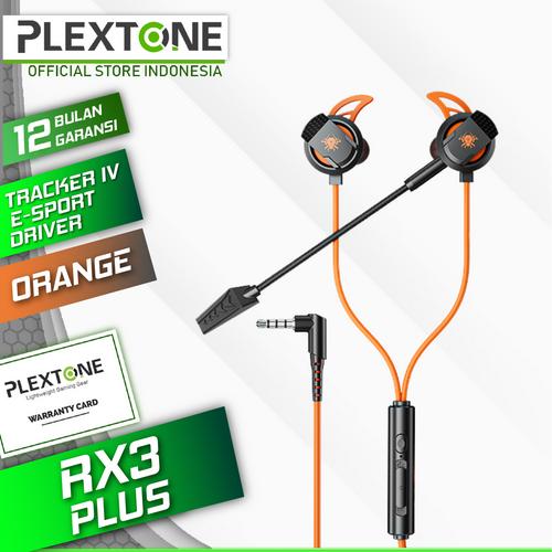 Promo Plextone RX3 Plus Audio Jack 3.5mm Gen4 Tracker Esport Earphone ...