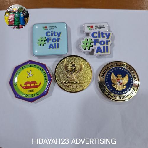 Jual pin enamel custom pin magnet pin pin custom - Jakarta Pusat ...