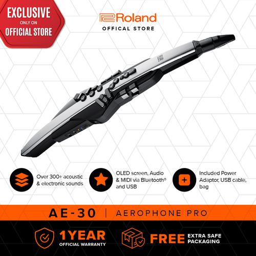 Promo Roland AE-30 Aerophone Pro Digital Wind Instrument BT USB MIDI ...