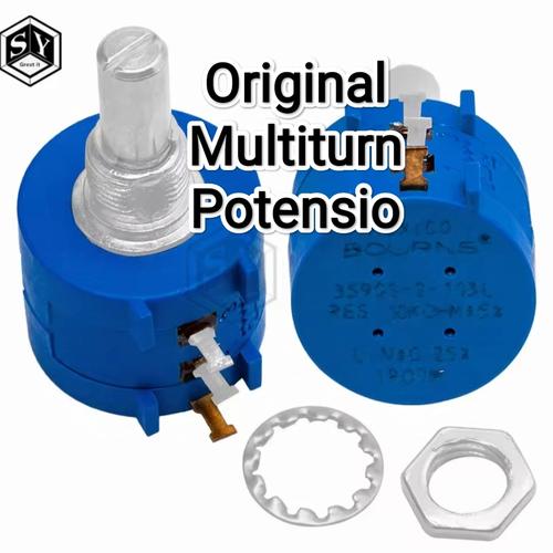 Jual Potensio meter 1K, 2K, 5K, 10K, 20K, 50K Multituren multi - 2 K ...