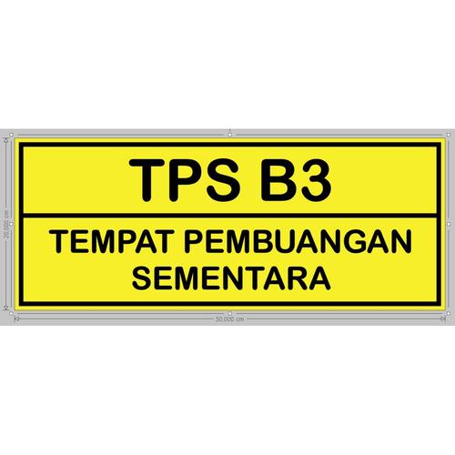 Jual RAMBU TPS B3 2050 (ACRYLIC) - Kota Tangerang - 471 STICKER | Tokopedia