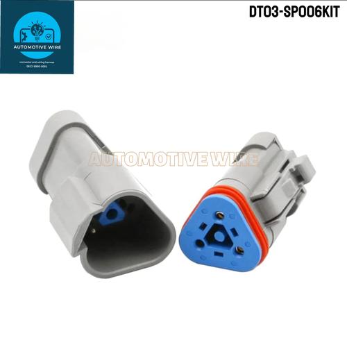 Jual Connector DEUTSCH 3-Pin DT04-3P-P006 DT06-3S-P006 Automotive ...