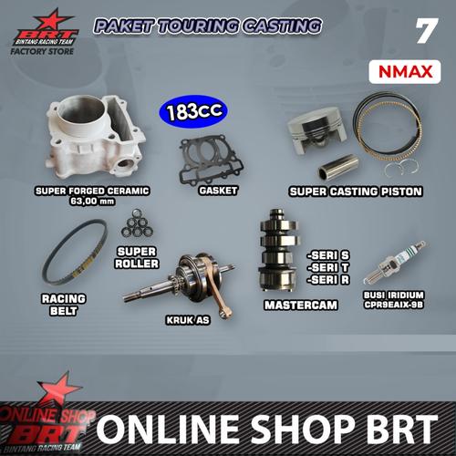 Jual PAKET TOURING CASTING 7 & 8 BRT NMAX OLD AEROX OLD ALL NEW NMAX ...