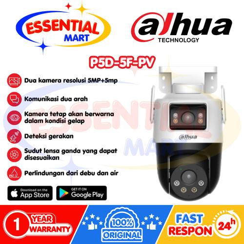 Jual CCTV DAHUA P5D-5F-PV PICOO Dual D1 5MP+5MP SmartHome IP Camera ...